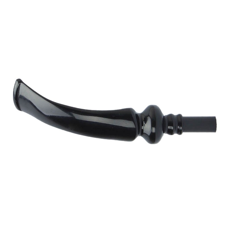 3mm Curved Pipe Stem Acrylic Stem Mouthpiece Replacement For Tobacco ...
