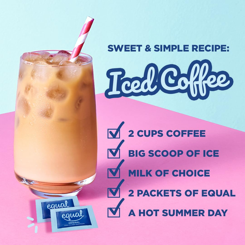 0 Calorie Sweetener, Aspartame and Acesulfame-K Sweetener Packets, Zero ...