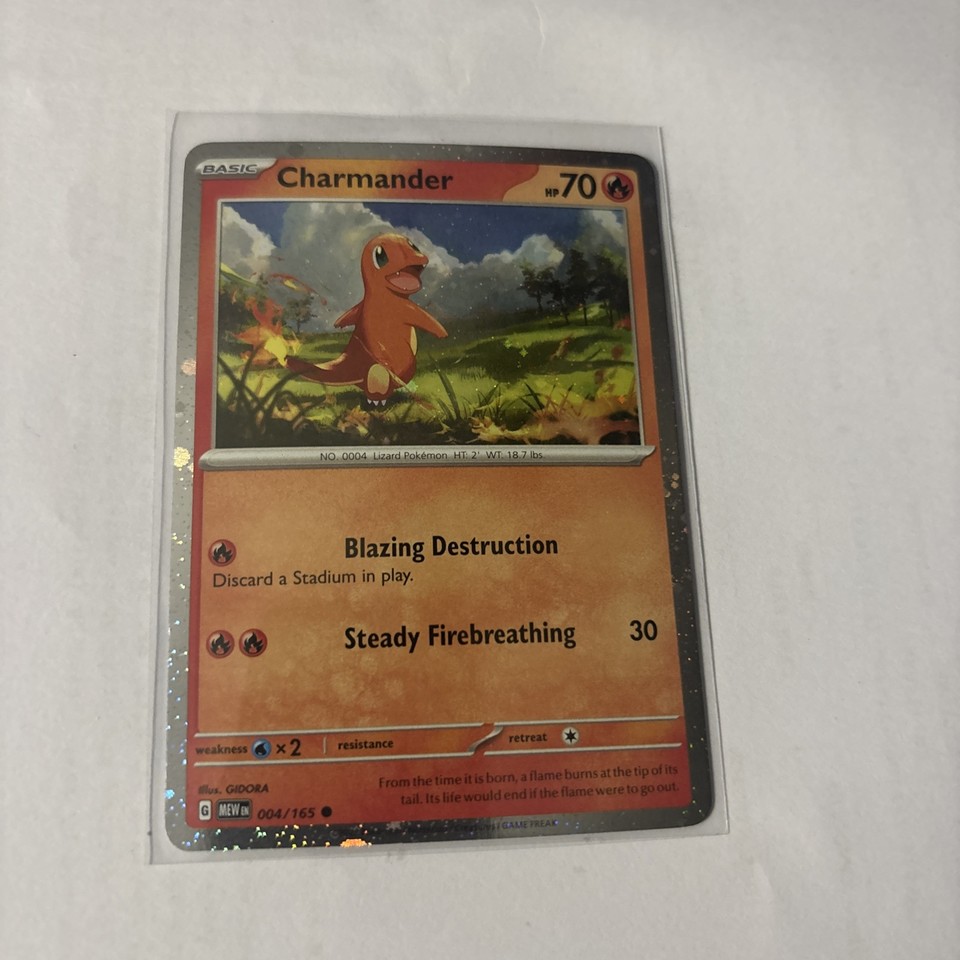 Charmander - (Cosmos Holo) 004/165 Sv: Scarlet & Violet Promo Cards ...