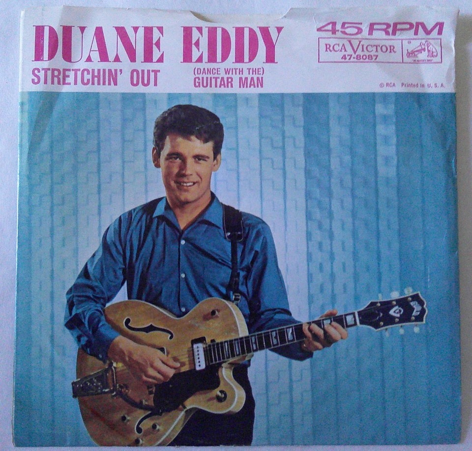 DUANE EDDY (Dance With The) Guitar Man / Stretchin' Out 1962 45 RPM ...