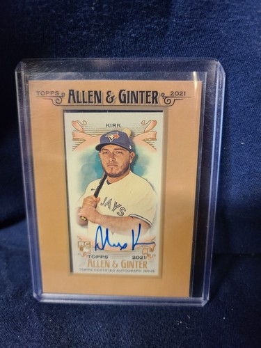 2021 topps allen & ginter alejandro kirk rookie card autograph | eBay