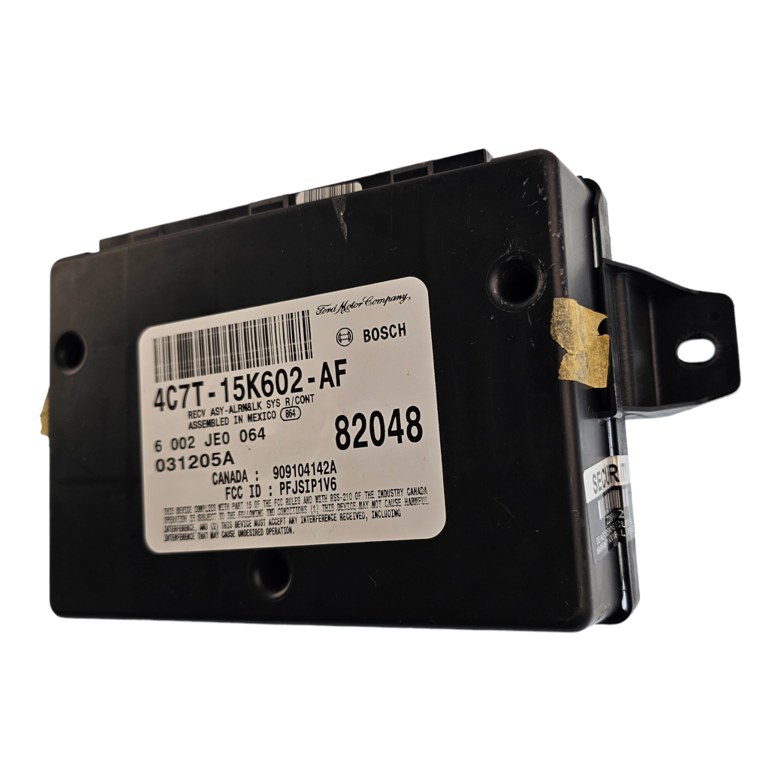 04-07 Ford F250 F350 Multifunction Anti-Theft Keyless Module 4C7T ...