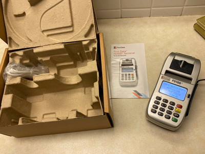 Credit Card Terminals, Readers - Data Fd100 Credit Card Machine