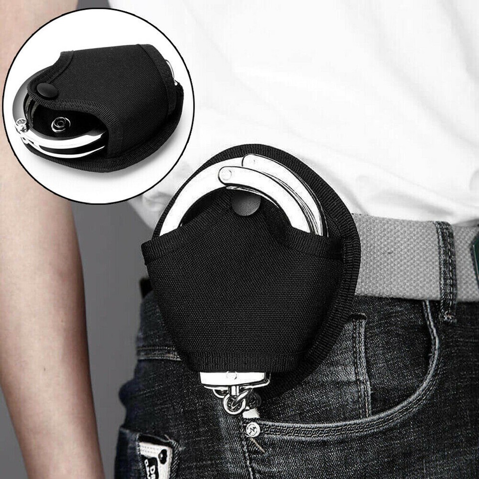 1/2 Pack Handcuff Pouch Handcuff Holder Tactical Molle Handcuff Police ...