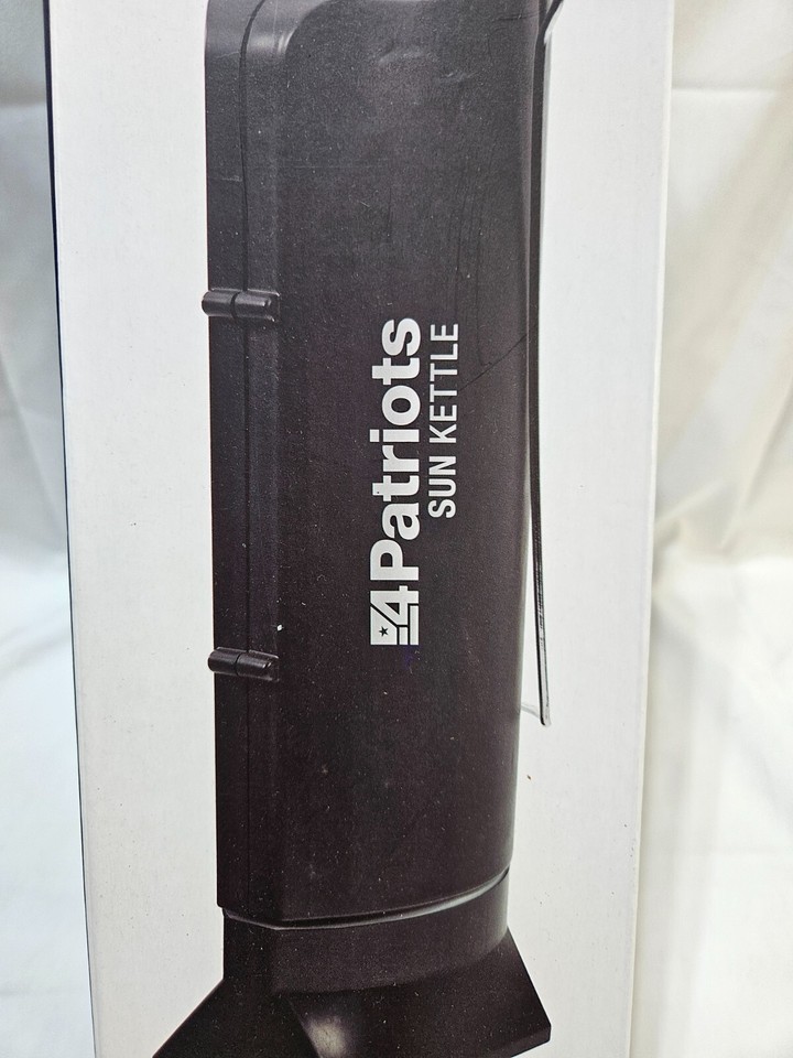 4Patriots Sun Kettle Solar Boil Water No Fuel Flames Batteries Off Grid ...