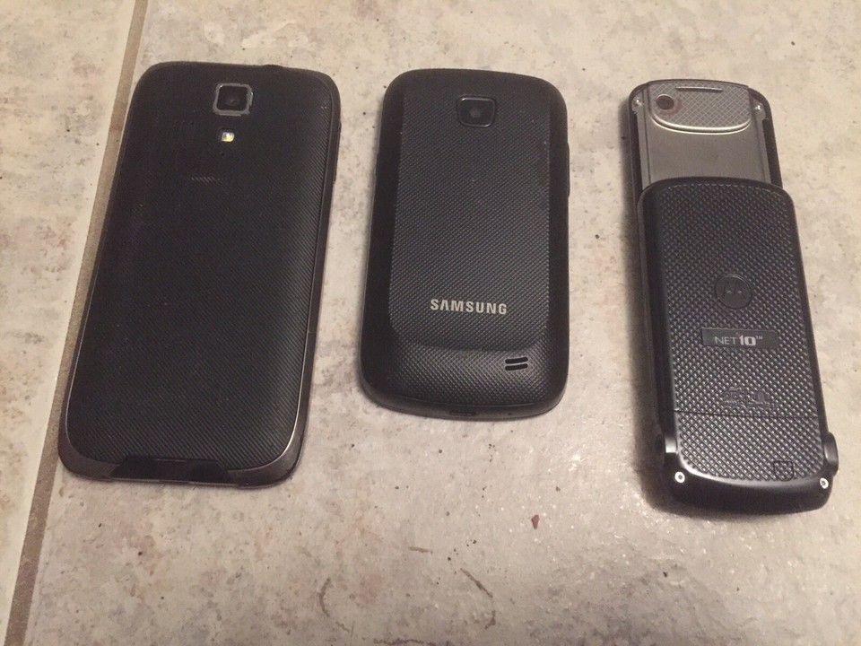 3 x Boost & Tracfone Old School Vintage Flip Cell Phones Wholesale Lot ...
