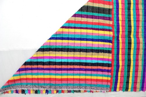 4X6 New Design Rectangular Woven Chindi Rag Rug Handmade Carpet Hippy ...