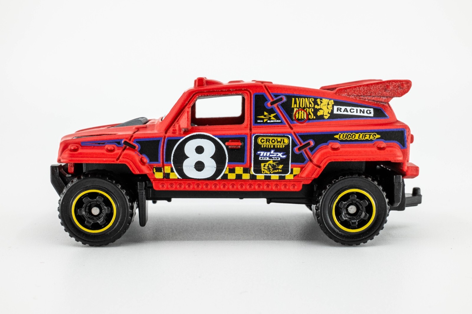 2021 Matchbox #50 Ridge Raider™ MATTE RED | LYONS BROS. RACING | MINT ...