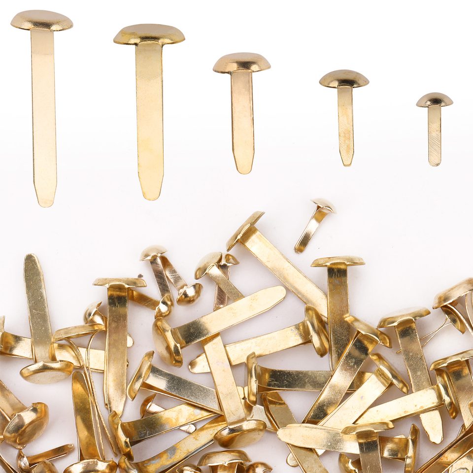 Rivets Brassed Bifurcated Split Leg Rivet Long Leather Many Uses ...