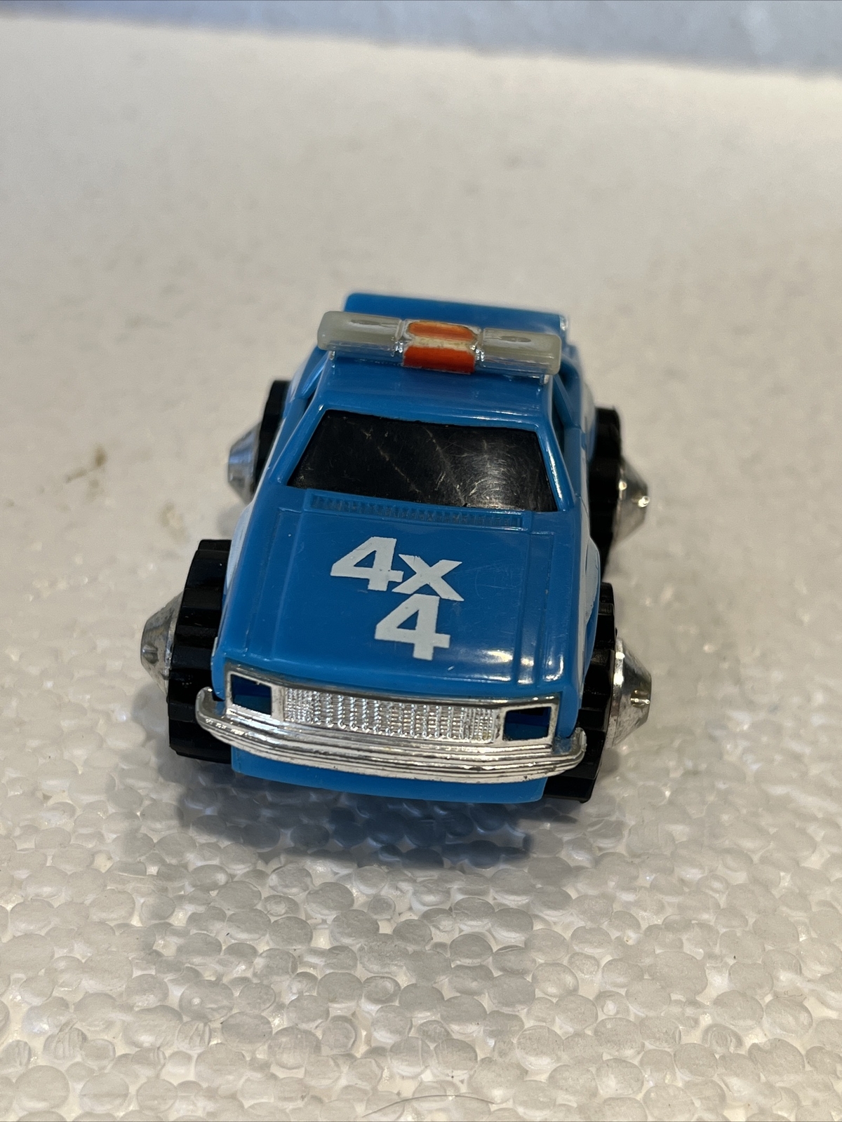 Vintage LJN Toys Rough Riders Stomper 4x4 Blue Police Cruiser Car RARE ...