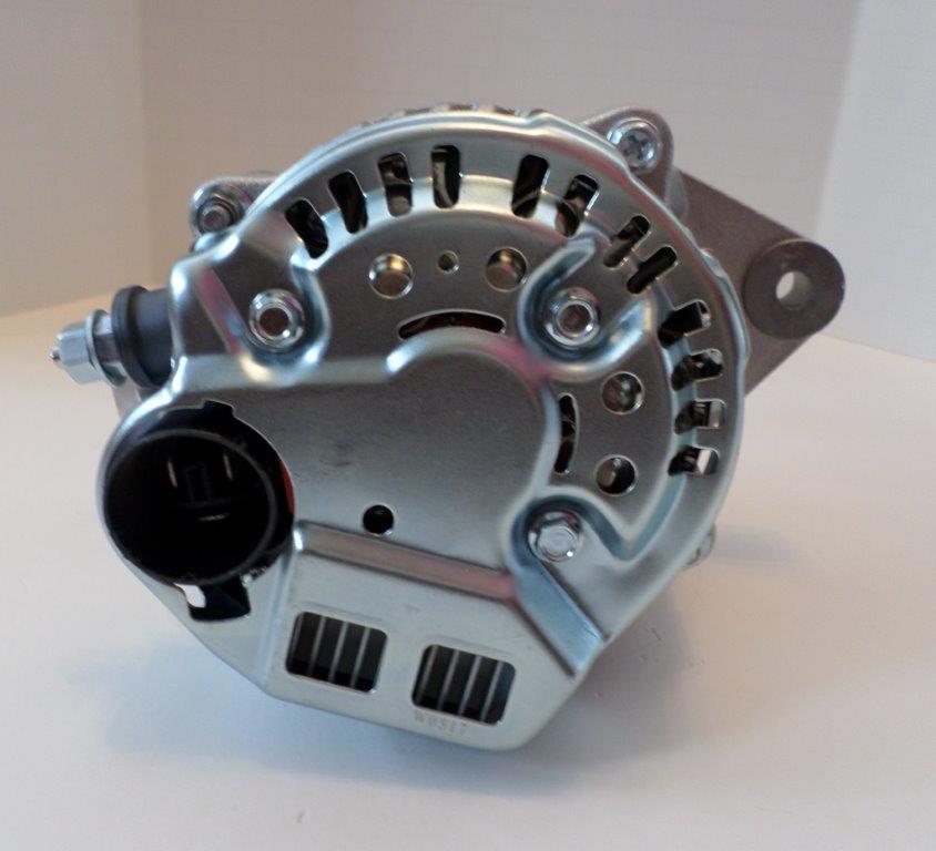 90 AMP Mini Alternator GM Chevy Denso Style V Belt 1 Wire Street / race ...