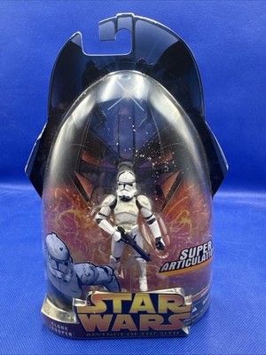 STAR WARS REVENGE OF THE SITH #41 CLONE TROOPER (SUPER ARTICULATION)3. ...
