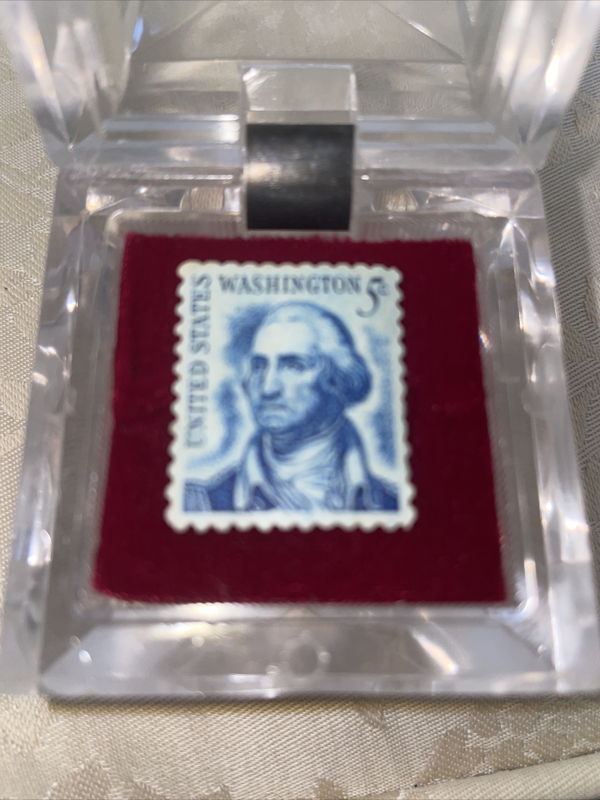 George Washington 5 Cent BLUE United States POSTAGE STAMP Unused | eBay