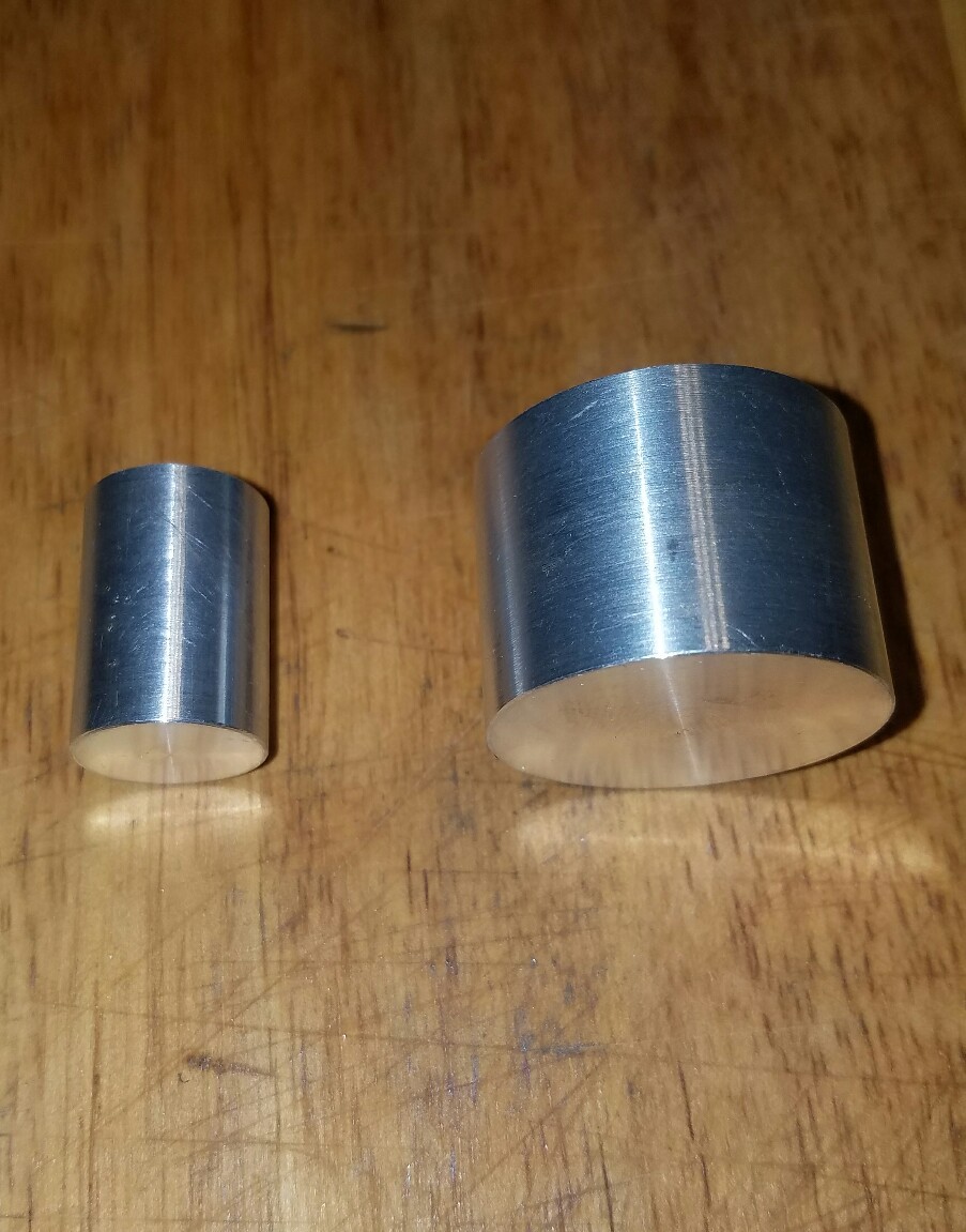 10 SIZES OF COIN RING TOOLS 1-3/8" TALL PUSH RODS FOR SWEDISH WRAP DIES ...