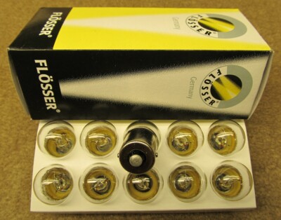 Box of 10 #4023 Bulb R5W Auto Motorcycle 6 Volts, 5 Watts, 0.83 Amp ...