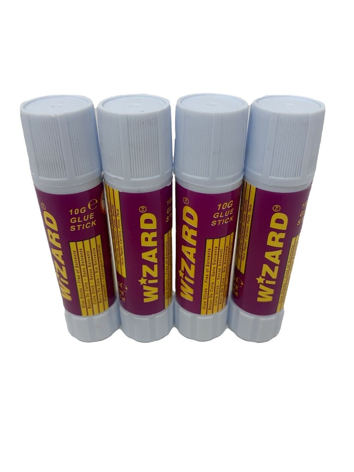Wizard Glue Sticks Solvent Free Non-Toxic 10g 20g 40g Class Pack | eBay UK