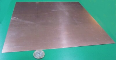 110 Copper Sheet H02 .040" Thick x 12.0" Wide x 12.0" Length | eBay