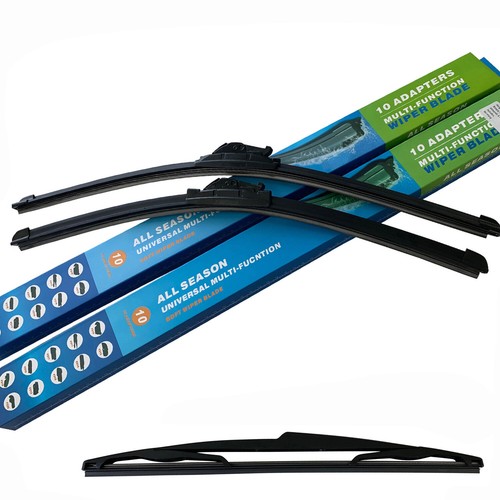 3x Windshield Wiper + Rear Blade for Mercedes GLS X166 Since 2015 > [23 ...