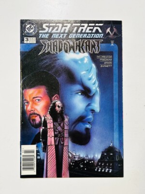 STAR TREK THE NEXT GENERATION SHADOWHEART COMIC BOOK #3 DC COMICS 1995 ...