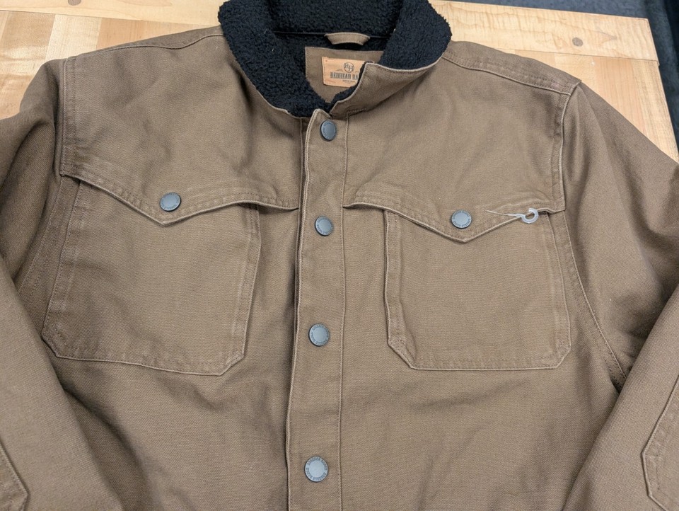 RedHead Ranch Prairie View Ranch Coat Men's Large Brown Cabela's Berber ...