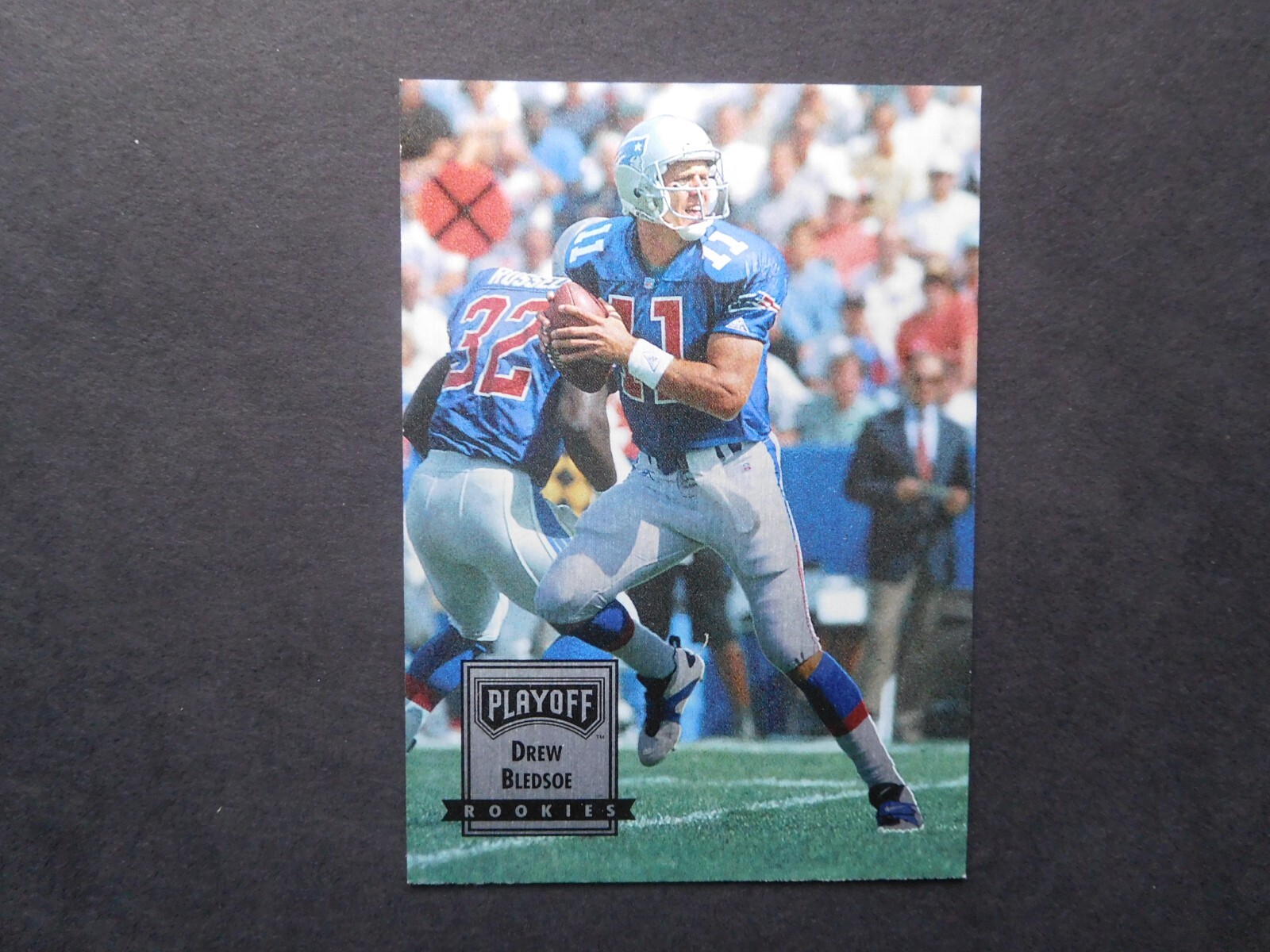 DREW BLEDSOE NEW ENGLAND PATRIOTS 1994 PLAYOFF "ROOKIE"CARD #1 | eBay