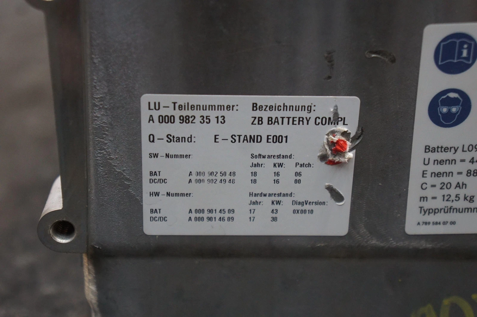 MERCEDES BENZ Hybrid BMS 48V Lithium Battery W167 W205 W213 W222 Repair ...