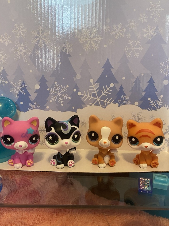 Littlest Pet Shop G7 Cat Lot Deco Paw Up All Series Ready W Me | eBay