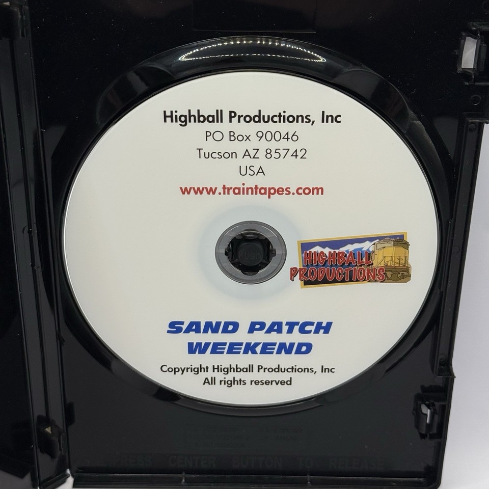 Sand Patch Weekend By HBP Highball Productions DVD B&O Railroad Train ...