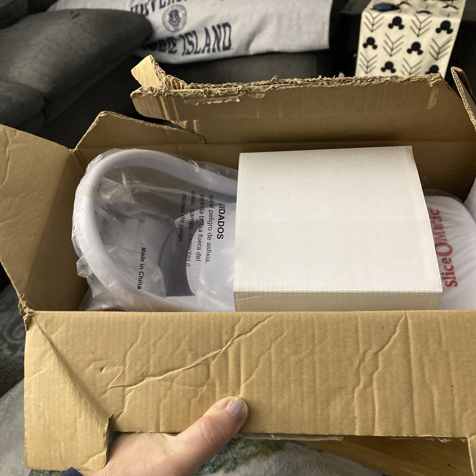 NEW Telebrands Slice-O-Matic Slicer Fruits/Veggies as Seen on TV | eBay