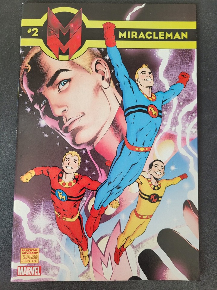 MIRACLE MAN #1 2 3 (2014) MARVEL COMICS ALAN MOORE! GARRY LEACH! ALAN ...