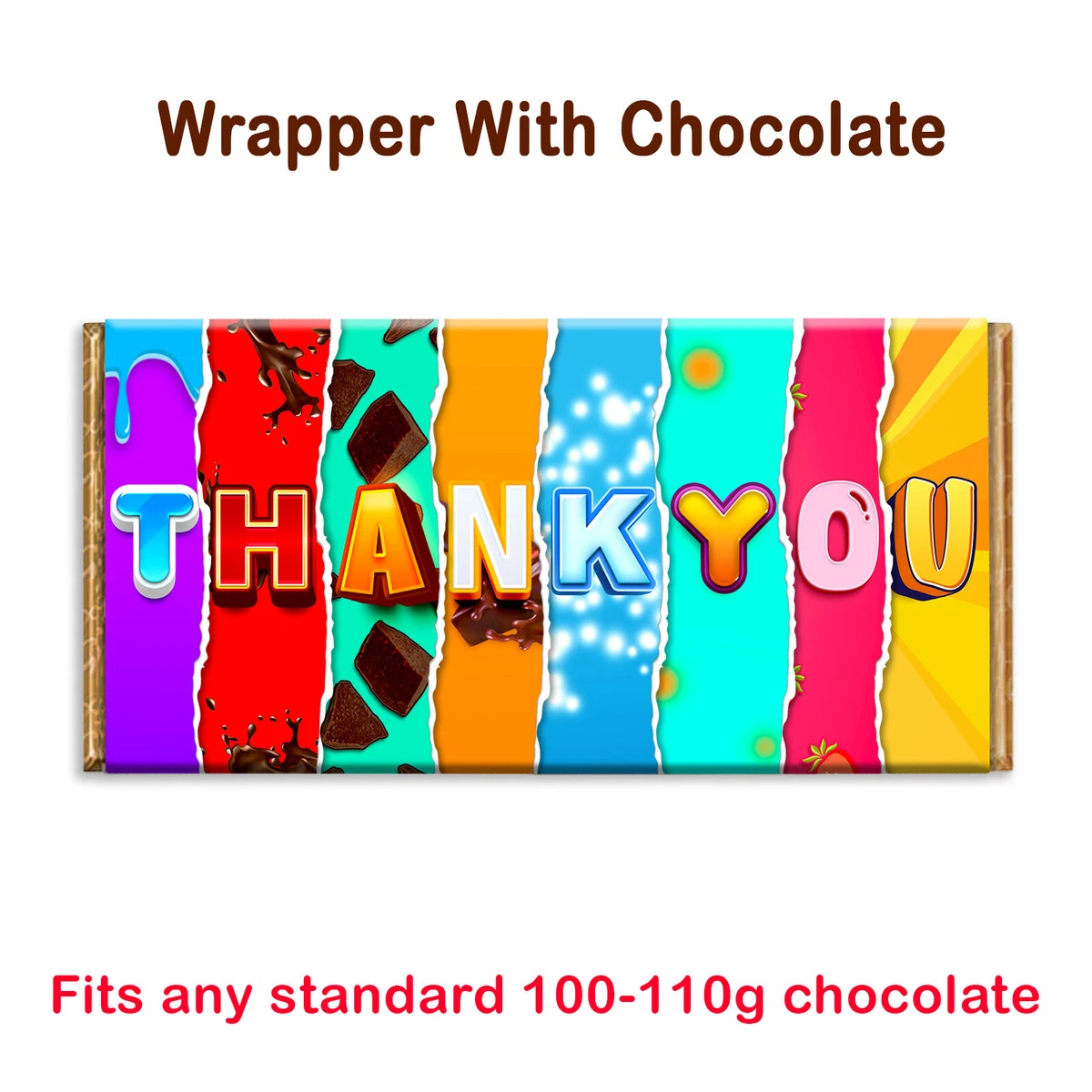 Thank You Candy Bar WRAPPER Printables A Girl And A Glue, 59% OFF