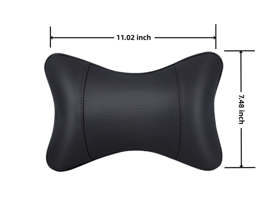 2PCS Car Seat Headrest For Lexus Neck Cushion Pillows Black Universal ...