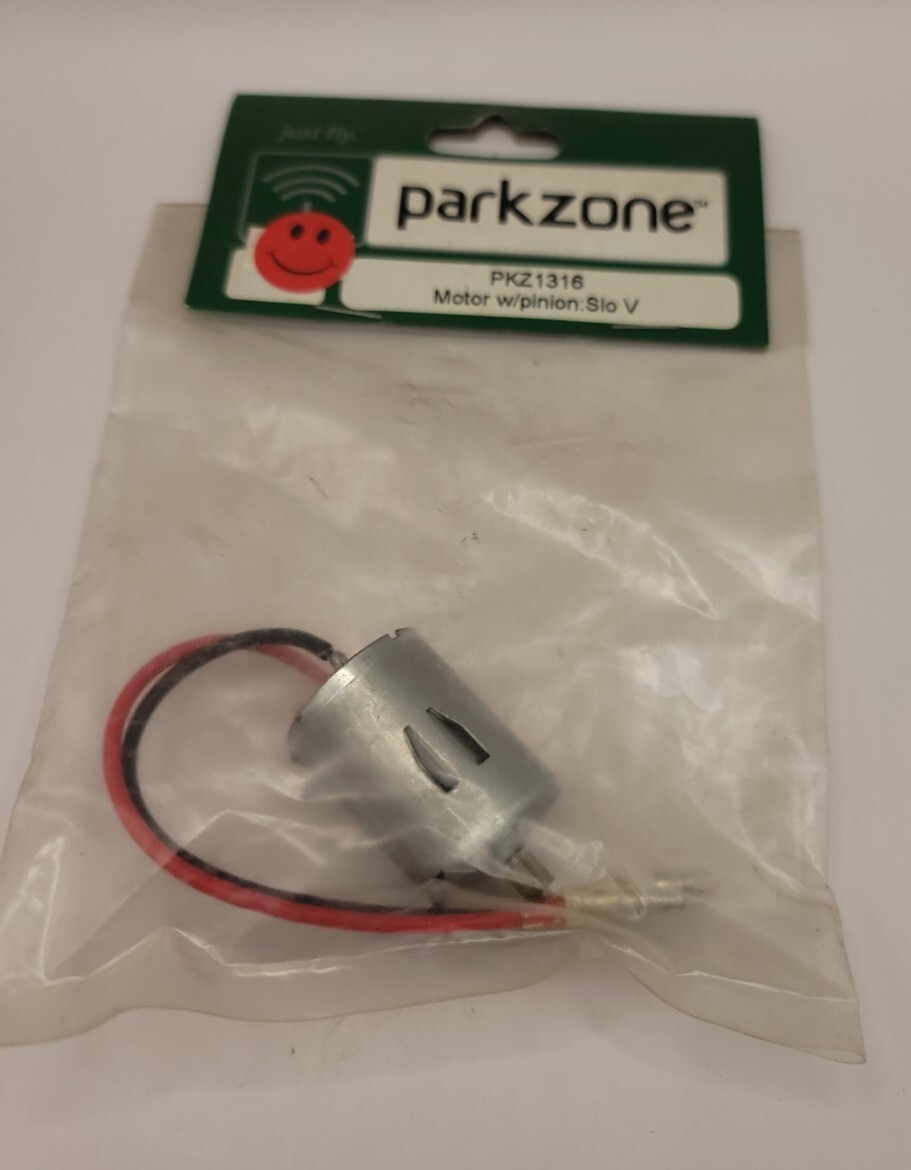 Parkzone Motor with Pinon Gear Slo V Rc Airplane PKZ1316 | eBay