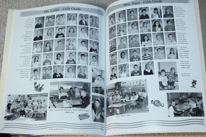 2006 St. Mary's Elementary School Yearbook St Marys Ohio OH East & West ...