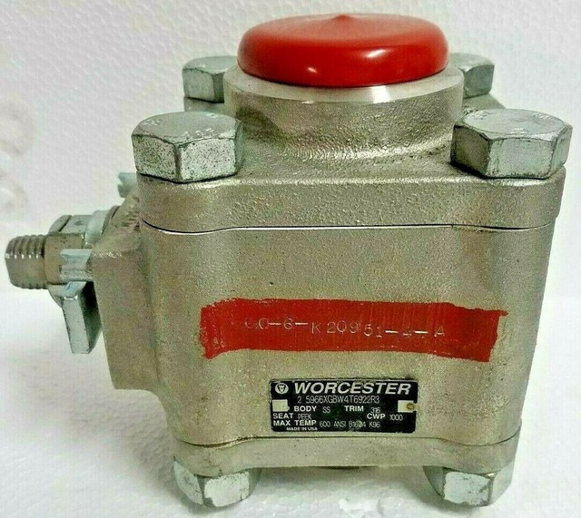 Flowserve Worcester 2" Ball Valve Series 59 Full Port 3-Piece 316SS CWP ...