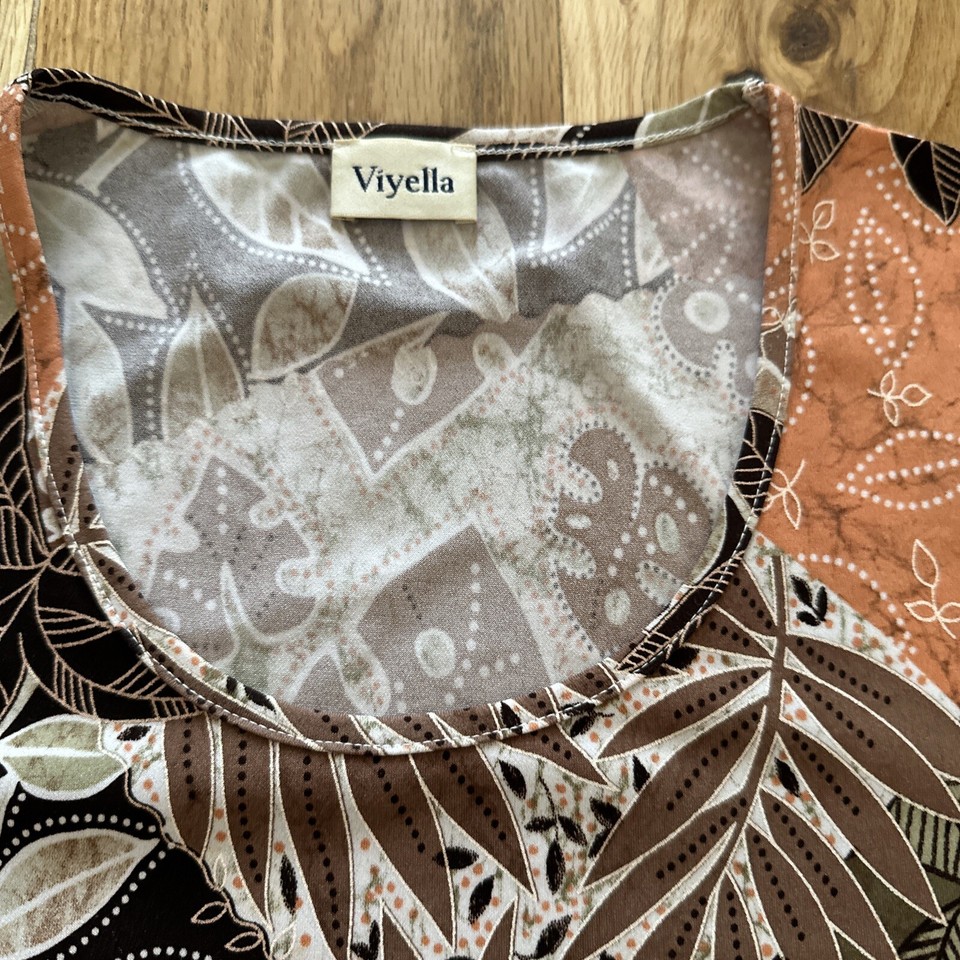 T Shirt Multicoloured Size:S Viyella | eBay