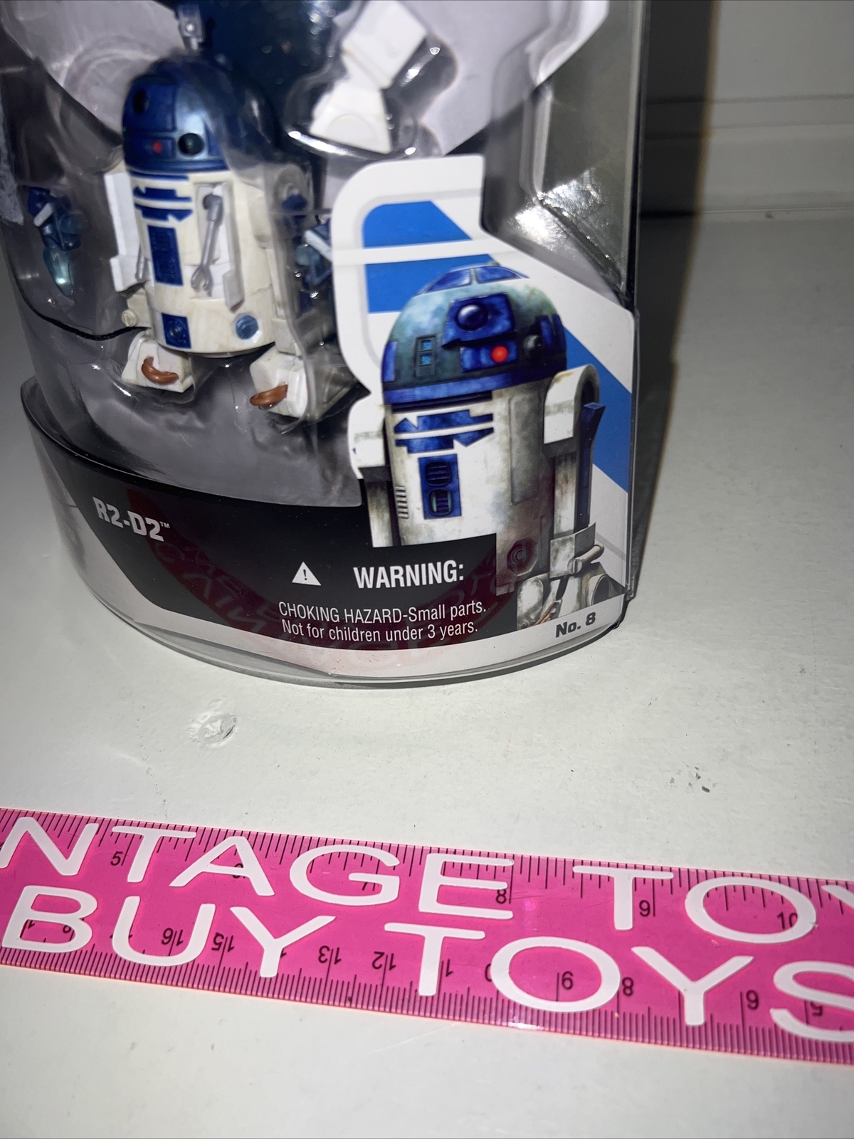 Star Wars Clone Wars Droids R2-D2 Figure No 8 hidden gadgets 2008 1st ...