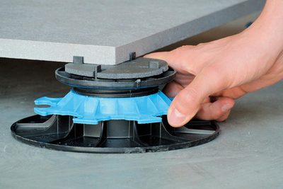 Jouplast Adjustable risers Pack of 10 Ceramic/Paving support - Pedestal ...