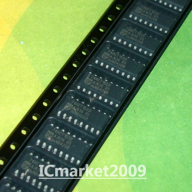 50 PCS 74HCT153D SOP-16 74HCT153 HCT153 SMD Dual 4-Input Multiplexer ...