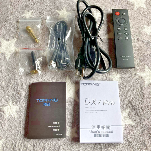 Topping DX7 Pro DAC and Headphone Amplifier Used Hi Res Audio XLR RCA ...