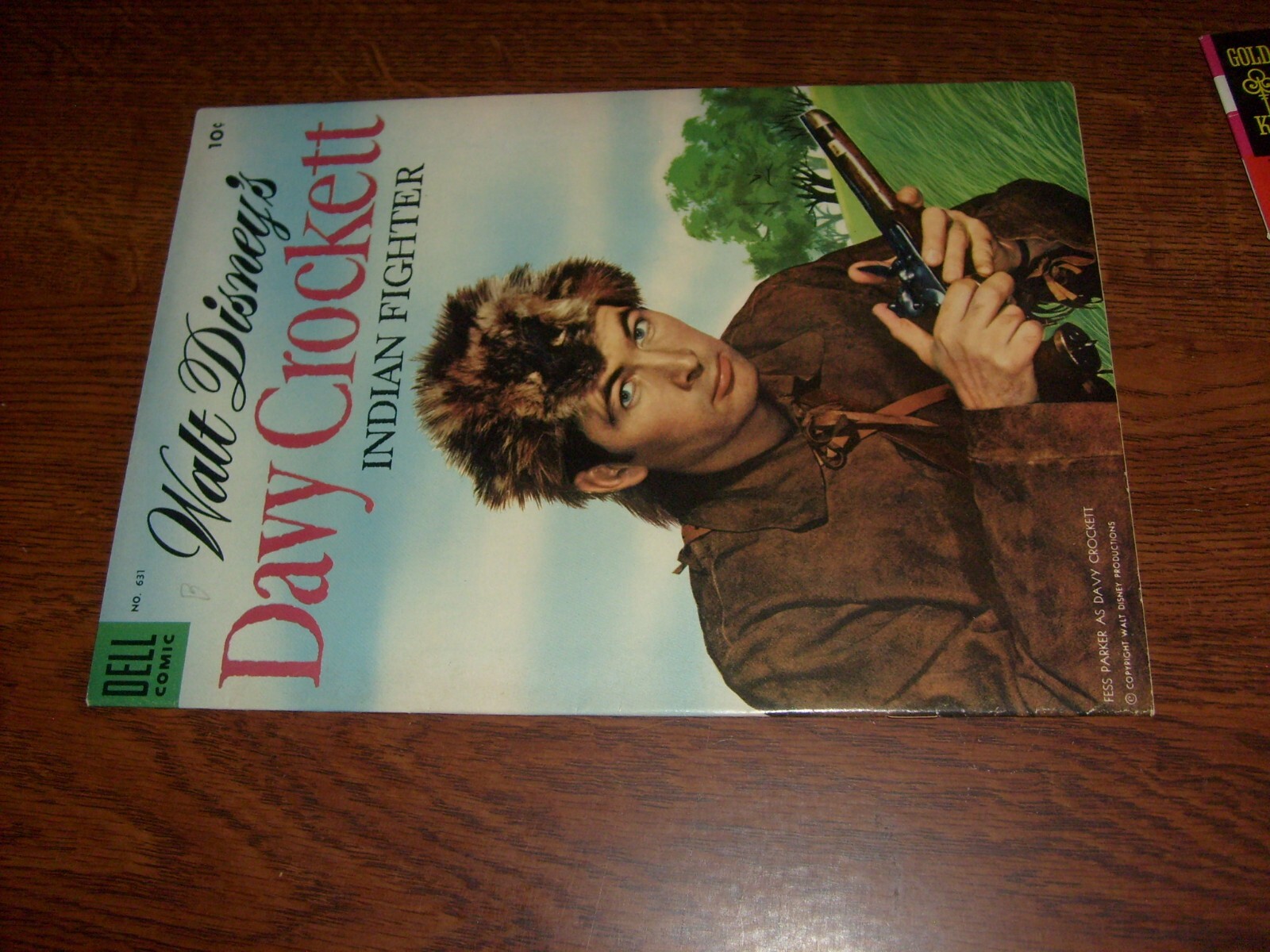 DAVY CROCKETT DELL FOUR COLOR COMIC #641 (1955) VF/NM & DAVY CROCKETT ...