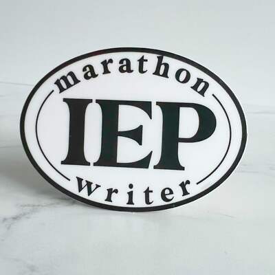 Marathon IEP Writer Sticker | eBay