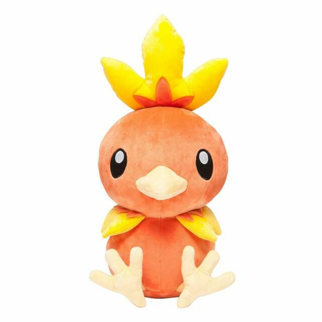 Pokemon Center Original Plush Doll Life Size Torchic Sitting Version ...