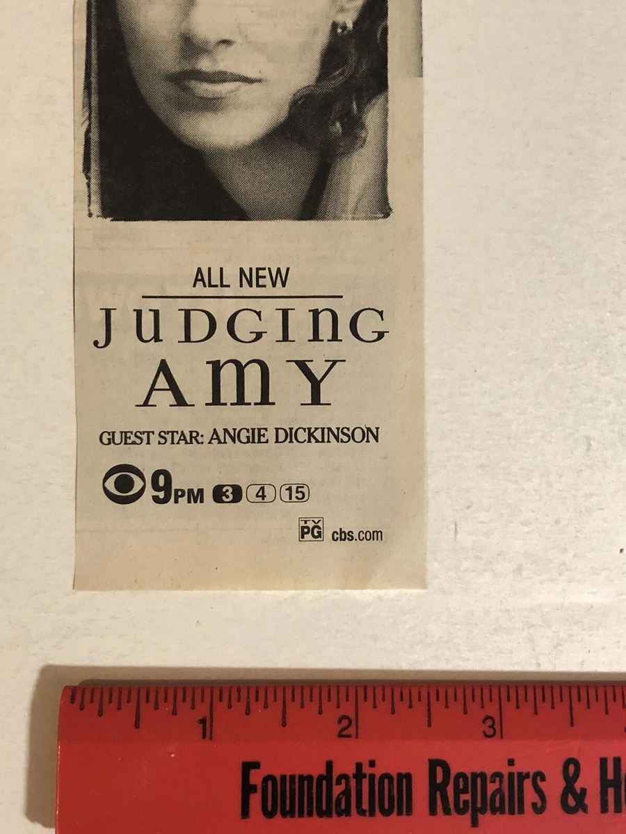 Judging Amy Cbs Release