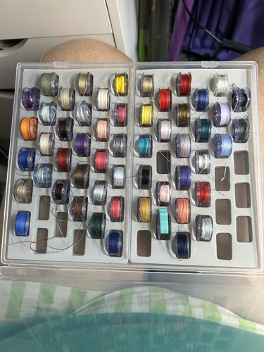 PFAFF Plastic Bobbins Lot Of 54 Pfaff Creative Vision bobbins | eBay