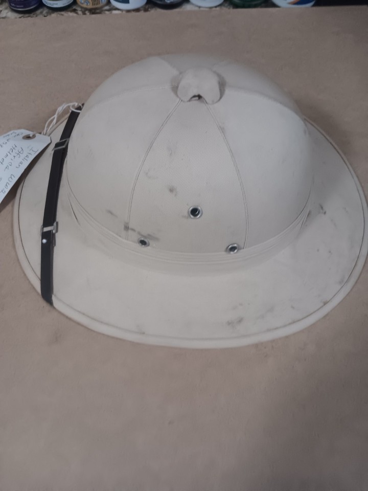 Vintage Original British WW2 Africa Pith Helmet | eBay