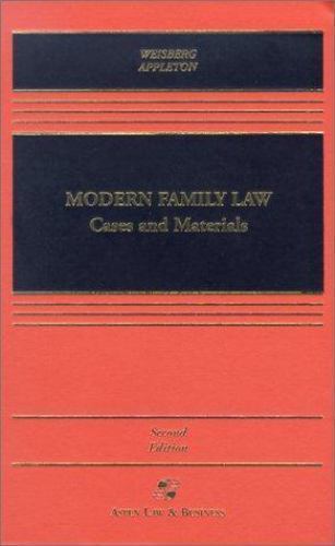 Modern Family Law : Cases and Materials by Susan Frelich Appleton and D ...
