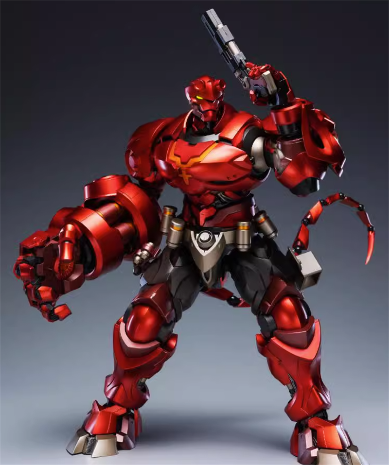 Hellboy Action Figure Alloy Mecha Model Toy Collect Finished New In Box ...