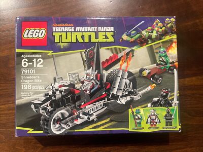 LEGO Teenage Mutant Ninja Turtles Shredder's Dragon Bike 79101 99% ...