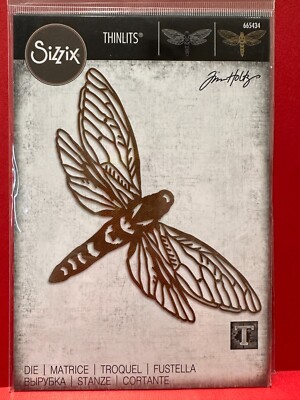 Sizzix Tim Holtz Thinlits Die - Perspective Moth 665434 New Free Ship | eBay
